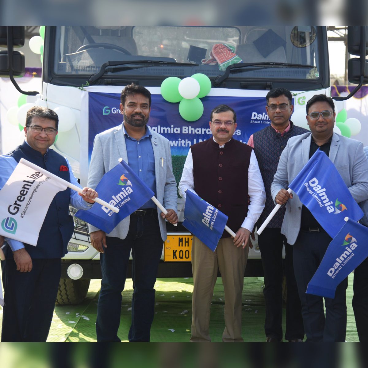 GreenLine Logistics deploys LNG trucks at Dalmia Cement's manufacturing ...