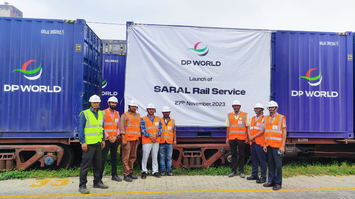 DP World launches dedicated rail freight service connecting Hazira to ...