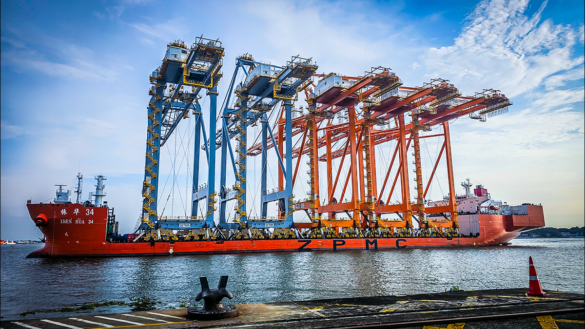 DP World Cochin gets two mega max quay cranes - Logistics Outlook