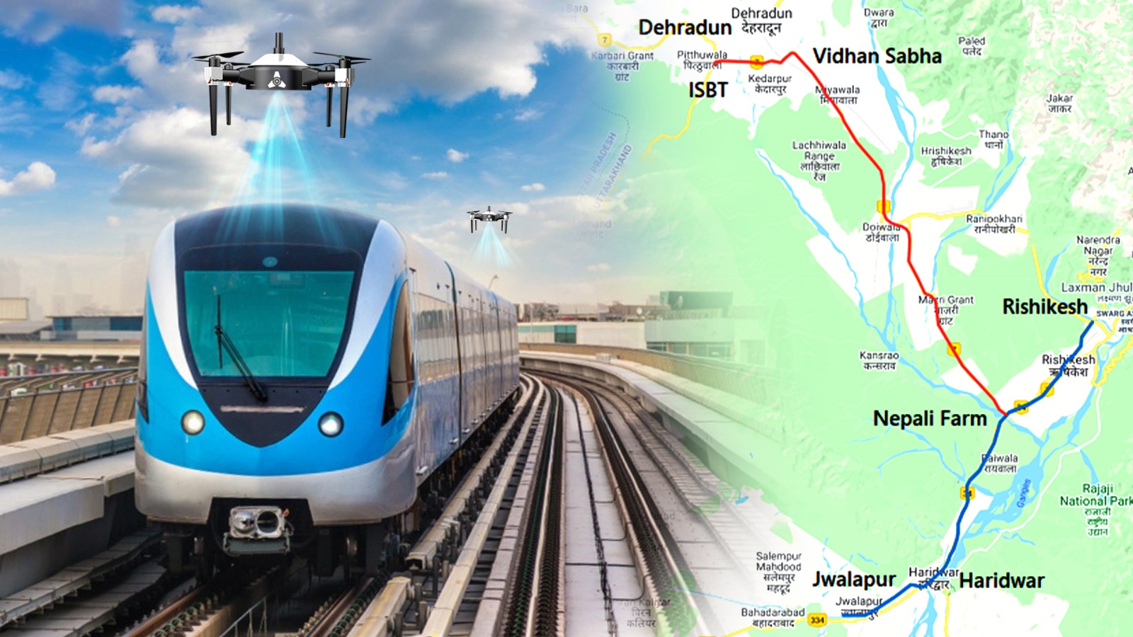 IG Drones to survey Uttarakhand Metro’s PRT corridor - Logistics Outlook