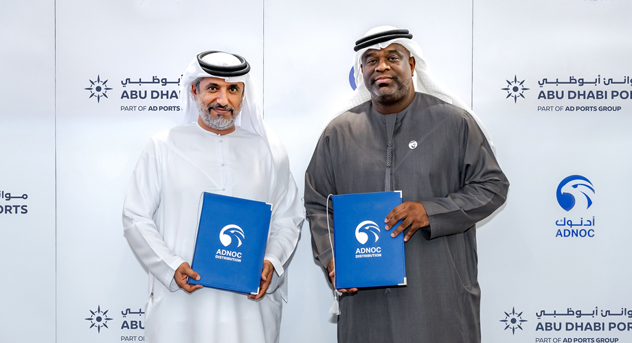 AD Ports Group signs strategic agreement with ADNOC Distribution for marine lubricants supply ...
