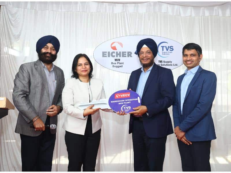 TVS SCS to manage in-plant warehousing and logistics for VECV’s Baggad ...