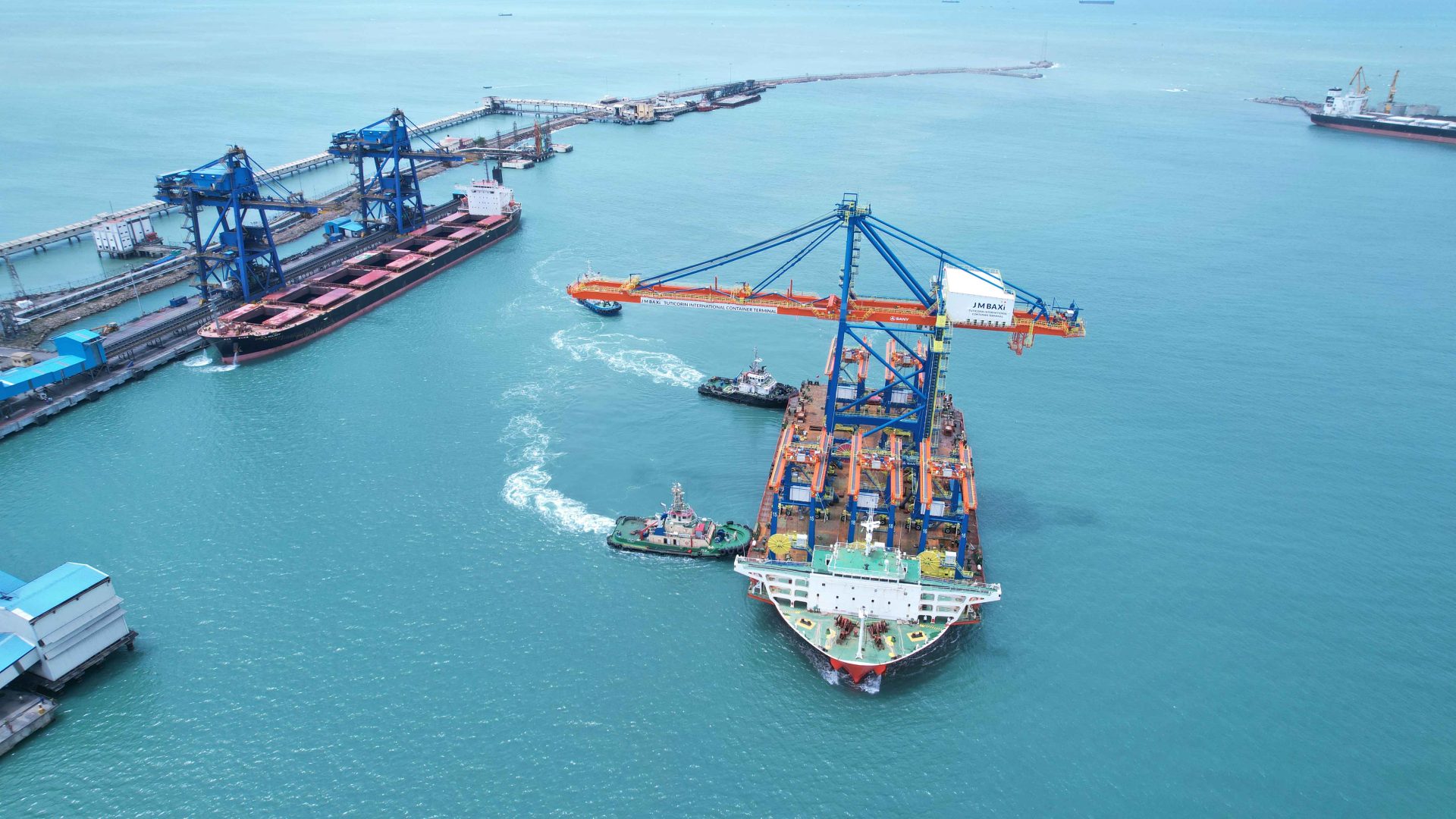 JM Baxi's Tuticorin container terminal receives first crane shipment ...