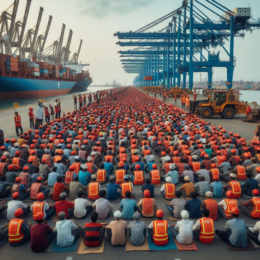 Port & dock workers' unions defer August 28 indefinite strike ...