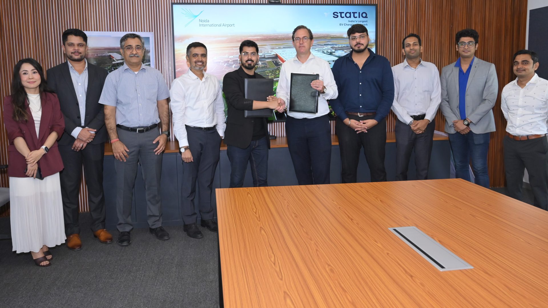 Noida International Airport partners with Statiq to set up EV charging ...