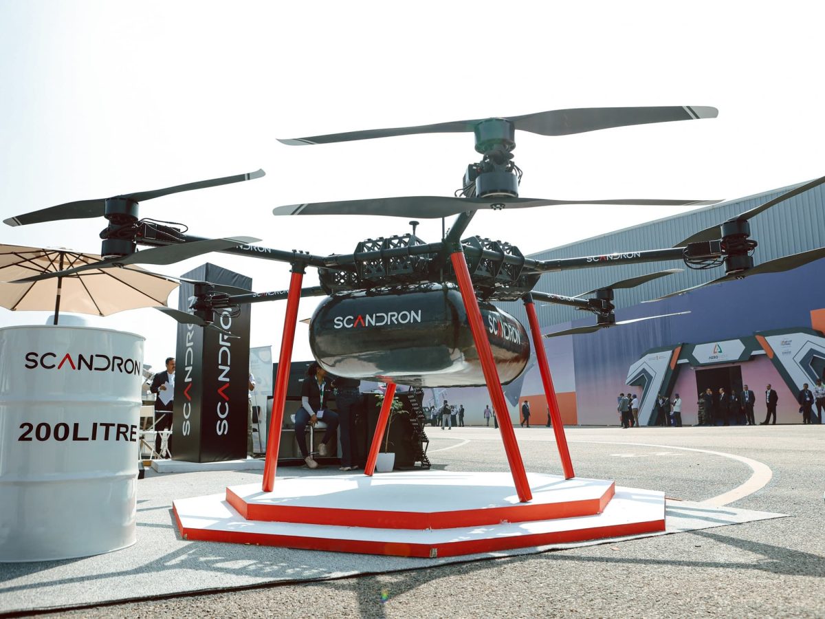 Scandron unveils CargoMax 20KHC logistics drone