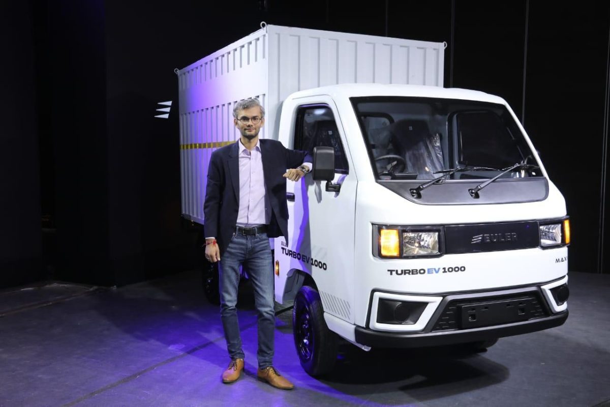 Euler Motors rolls out world' 1st 1T EV Mini Truck at ₹5.99L