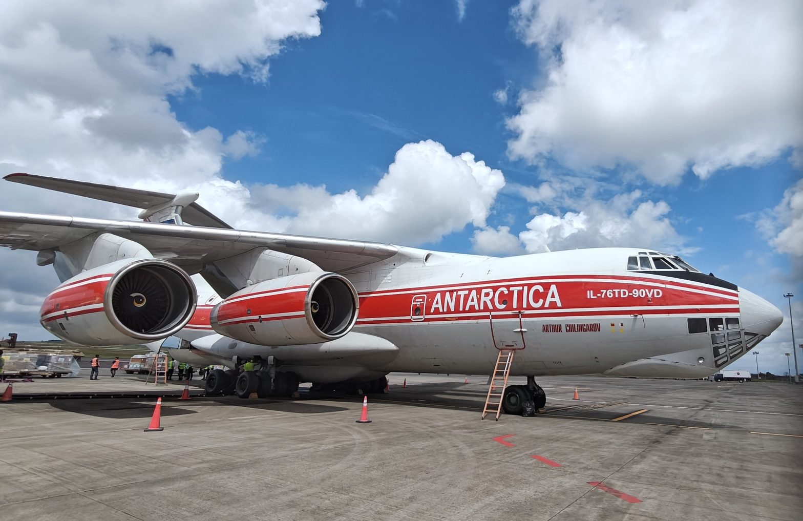 GMR Goa Air Cargo handle 1st ever cargo charter to Antartica